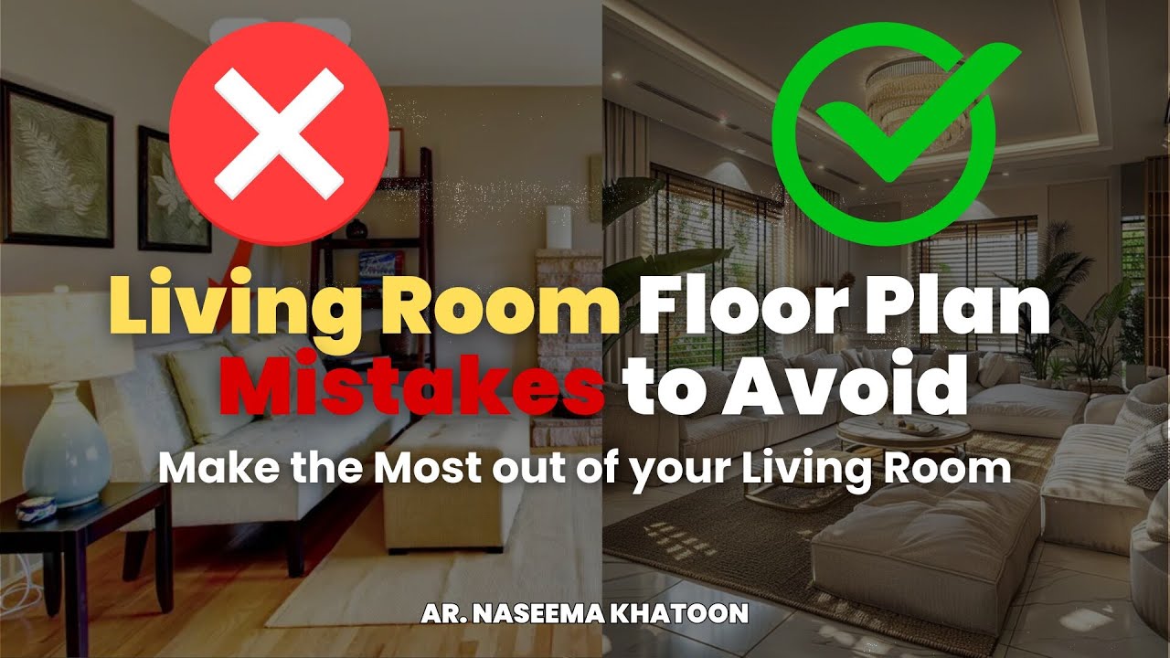 Living Room Layout Mistakes to avoid | Furniture Layout Plan | Living Room Design @inkarch4972 ...