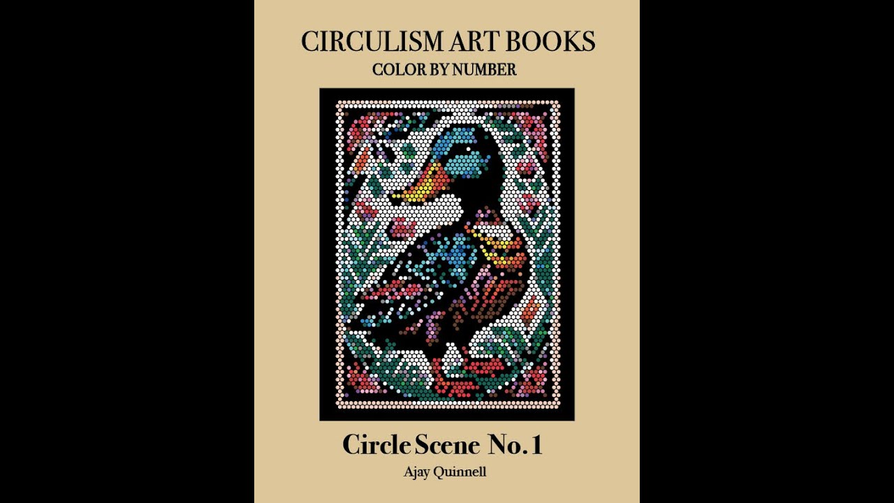Circle Scene No.1 - Color By Number Circulism Book : Ajay Quinnell ...