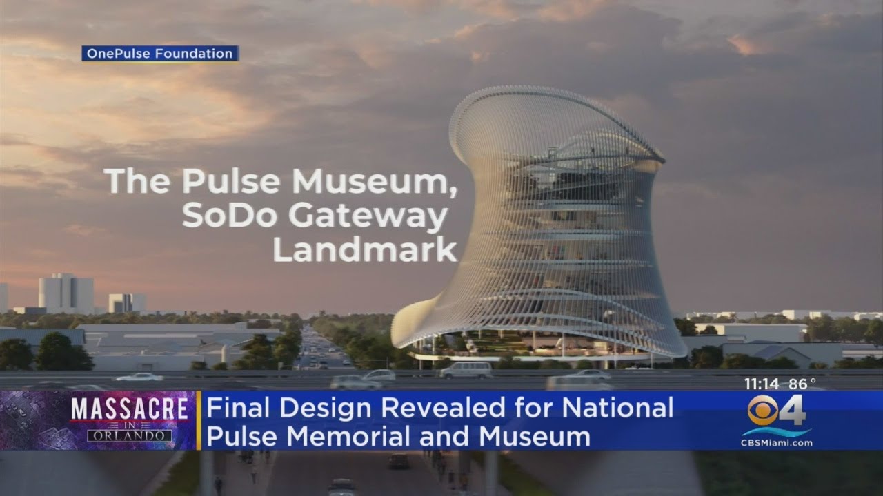 Final Design Revealed For National Pulse Memorial & Museum - YouTube