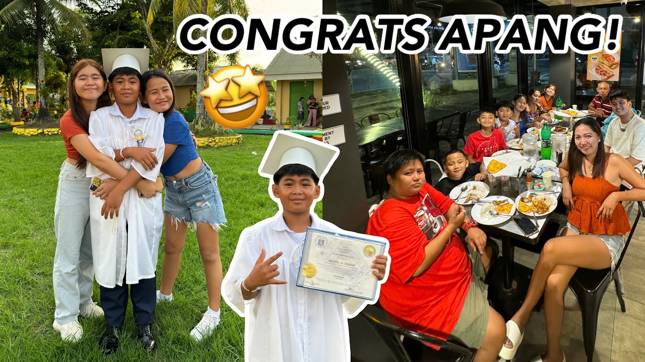 GRADUATE NA SI APANG! 🎓 CONGRATS! 🤩 - YouTube