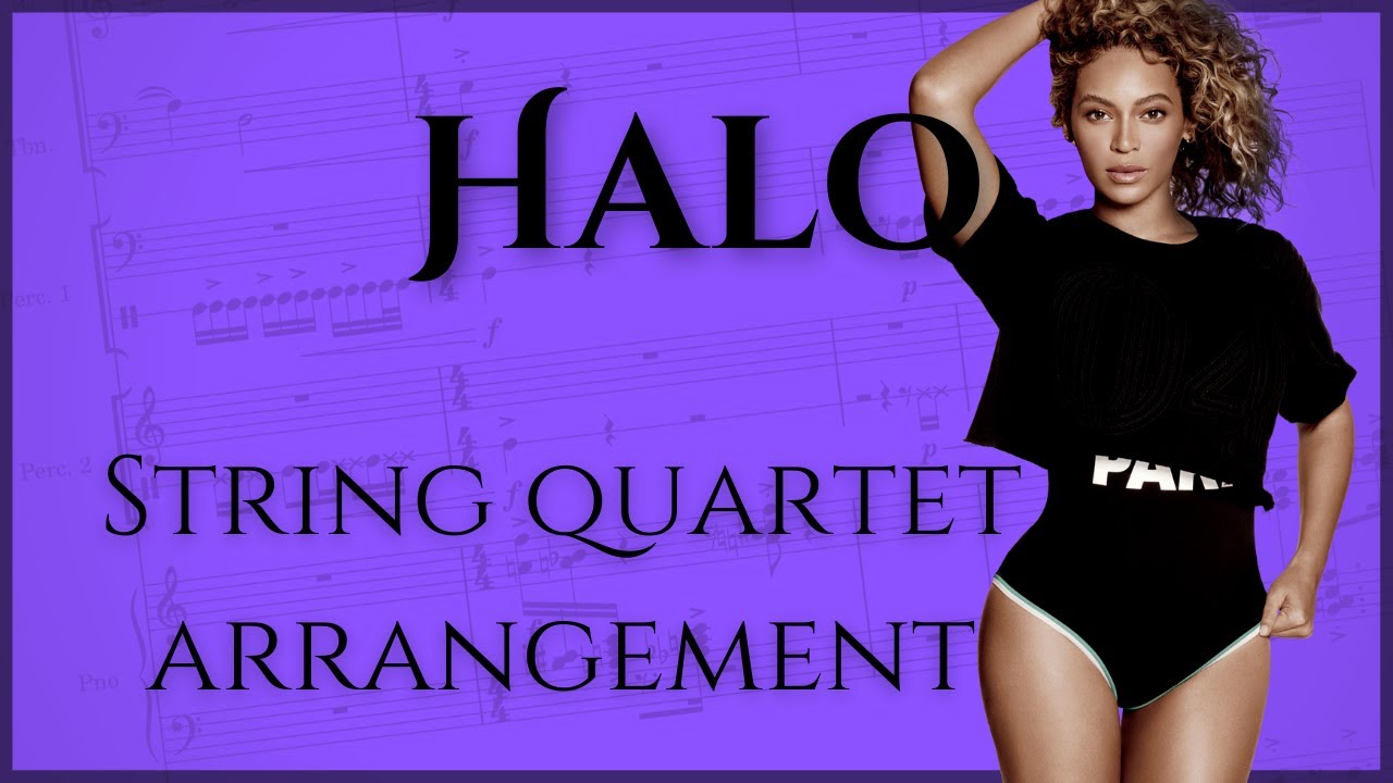 The perfect wedding song by Beyoncé (Halo) 🎻 - YouTube