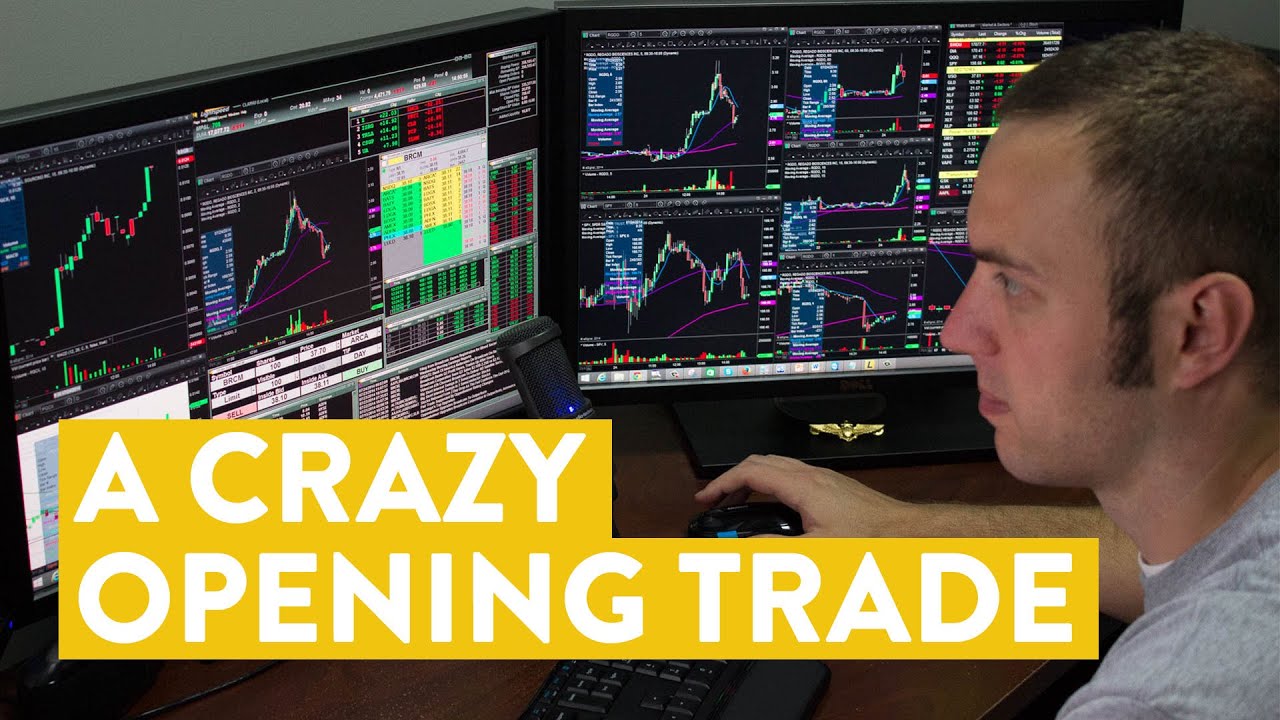 [LIVE] Day Trading | A CRAZY Opening Trade (followed by 5 more ...