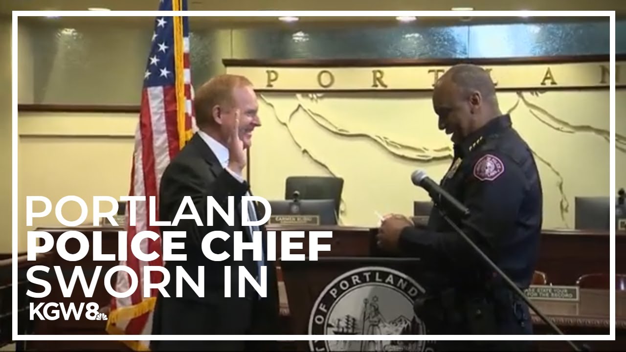 New Portland Police Chief Bob Day takes the reins - YouTube
