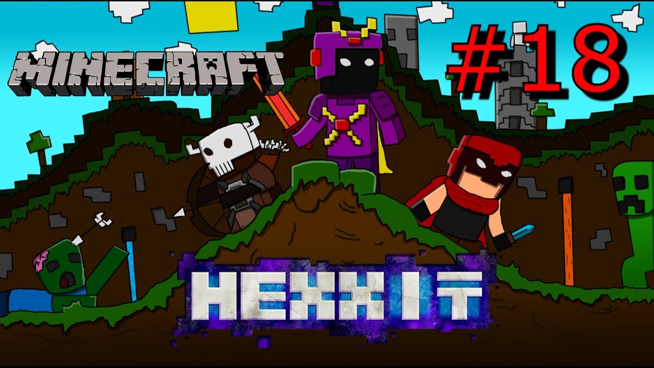 Hexxit #18 best mob spawner (Xp farm) - YouTube