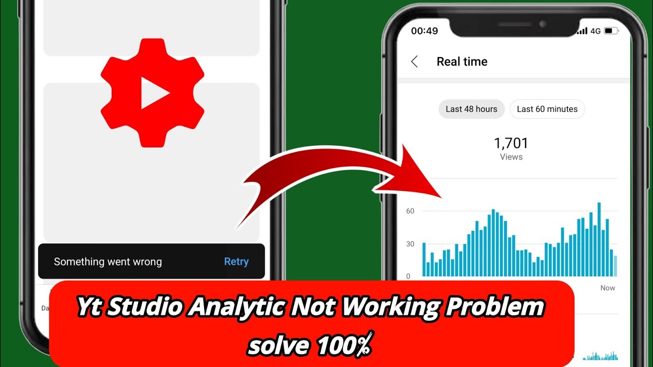 Fix ! "Something Went Wrong" yt Studio Analytic Problem | Yt Studio not ...