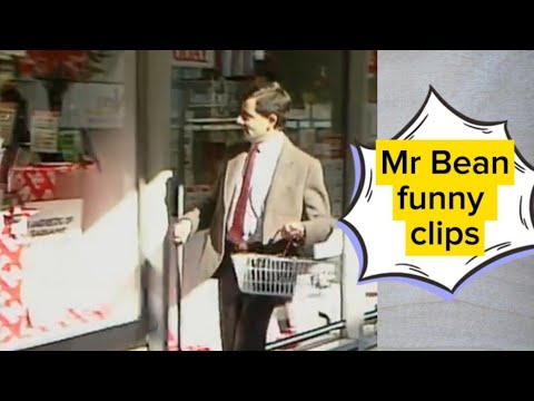 Shop like Bean / Mr. Bean funny clips - YouTube