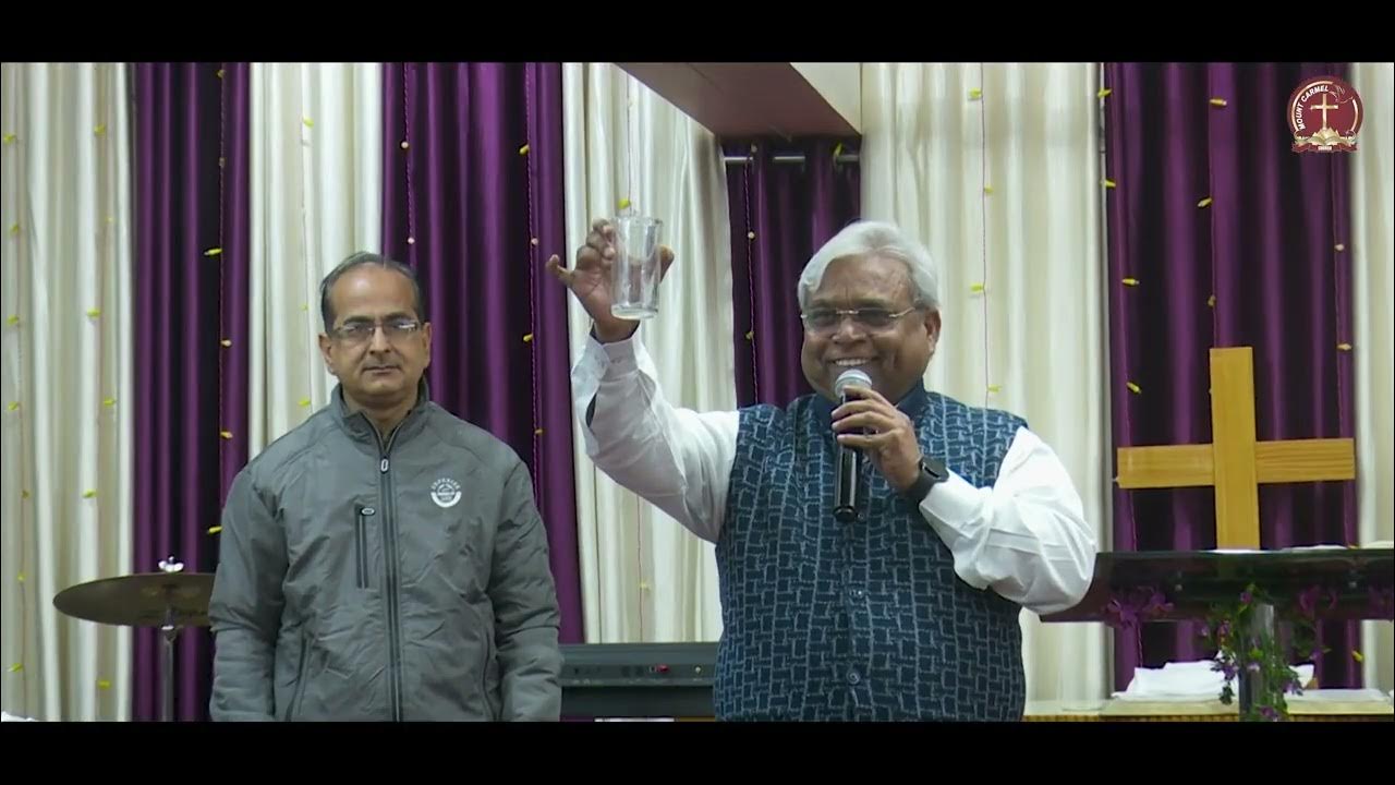 Sunday Service 18/12/2022 (Rev. Rajendra David) #sundayworship #mountcarmelajmer - YouTube