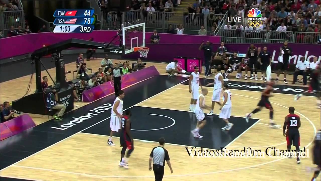USA Top 10 Dunks 2012 Olympics - YouTube