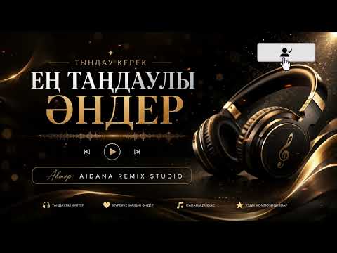 Тыңдау керек ең таңдаулы әндер 🎵 | Қазақша хиттер жинағы 2026 | Aidana Remix Studio