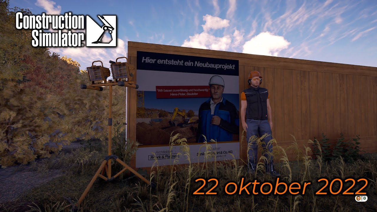 Construction Simulator -- 22/10/2022 - YouTube