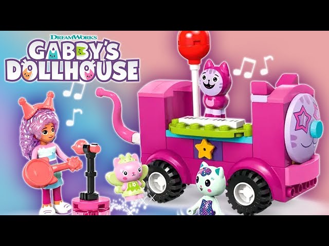 LEGO Dance Party! DJ CatNip Brings the PARTY BUS to the Dollhouse ...