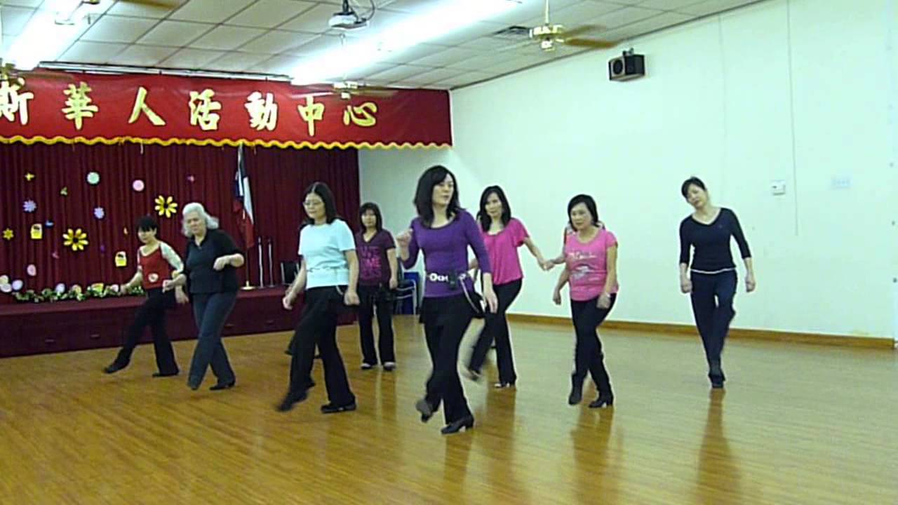 Long Distance Love - Line Dance (Dance & Teach) - YouTube