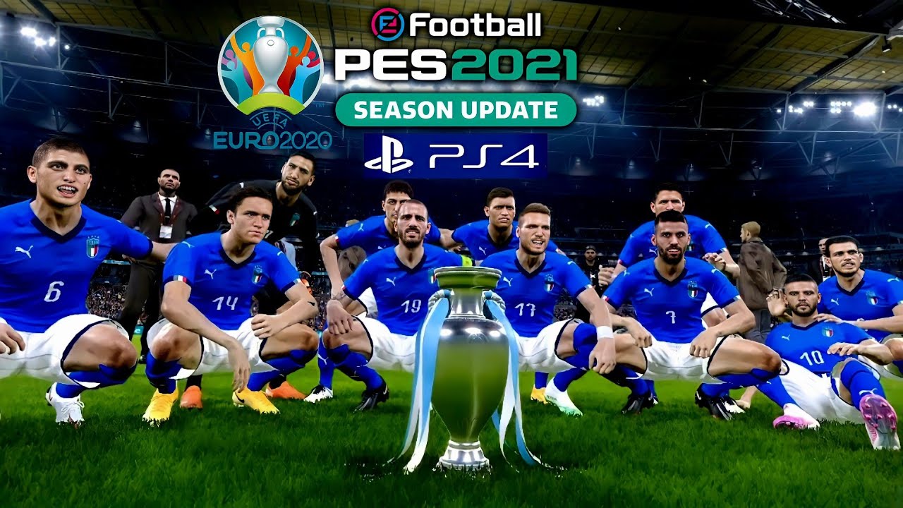 PES 2021 UEFA Euro 2020 Final PS4 - YouTube