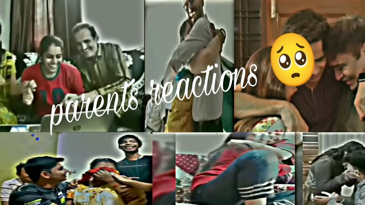Parents reactions after clearing exam 🥺 || real motivation || best ...