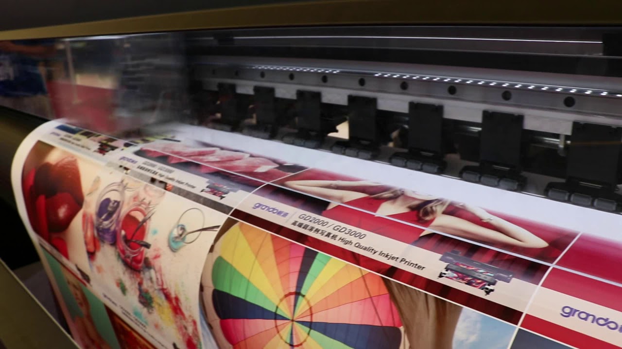 GRANDO 1.8m eco-solvent printer with epson L1440 print heads GD2000 ...