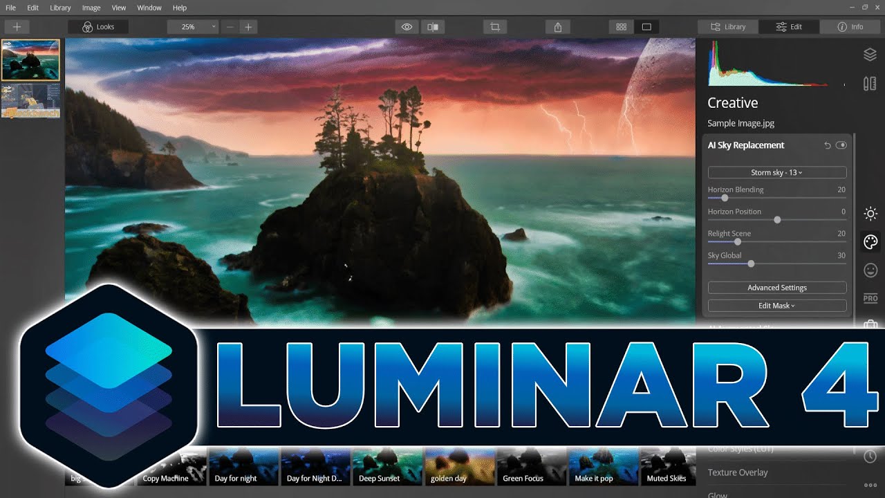 Luminar 4 Is AWESOME! - YouTube
