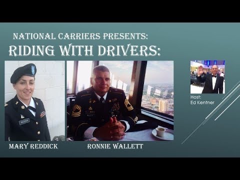 Riding with Drivers: Mary Reddick / Ronnie Wallett - YouTube