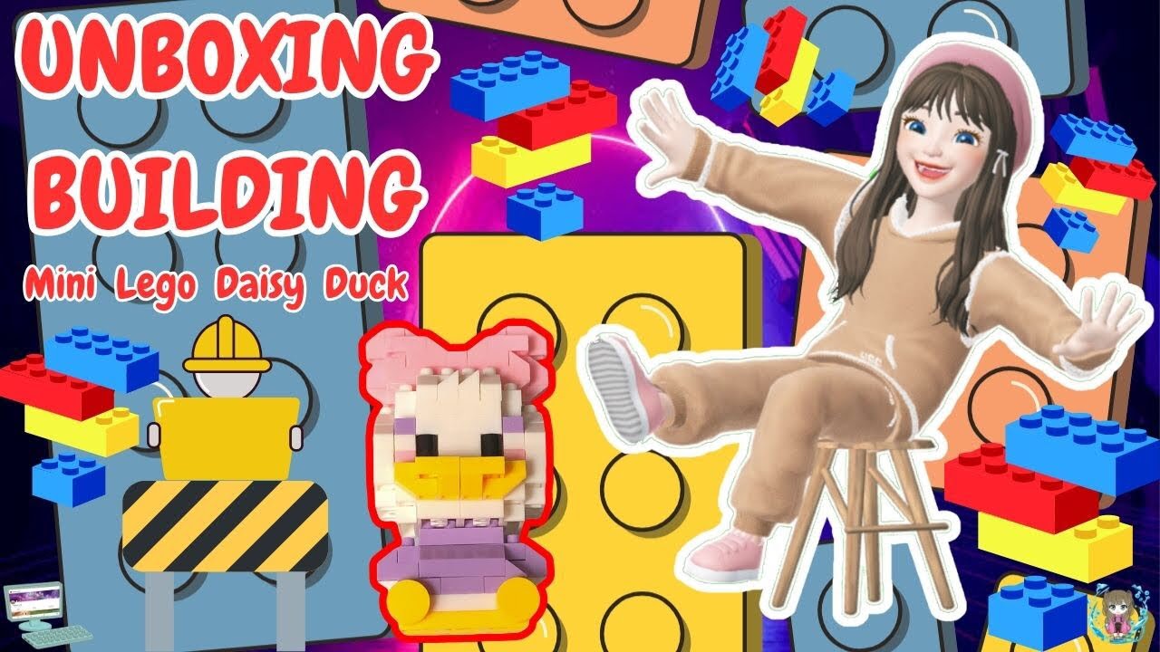 🙌🏻 [HANDCAM] Unboxing & Building Blocks Lego Daisy Duck Bricks Indonesia - YouTube