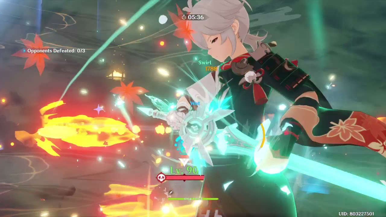 KAZUHA SUCROSE TEAM COMBO Genshin Impact - YouTube