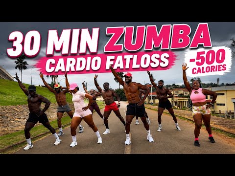  30 MIN ZUMBA CARDIO FAT LOSS | Burn up to 500 Calories! 