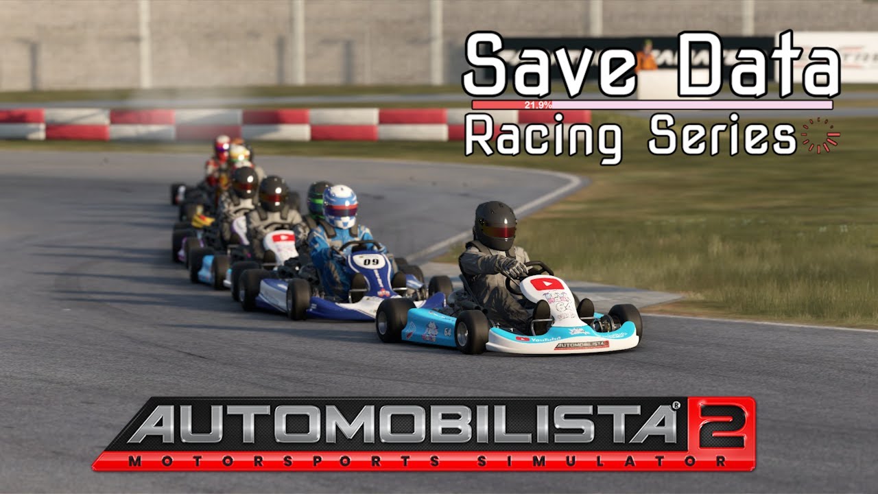 Automobilista 2 - Double Kart Enduro! - 2024 Save Data Racing Series Round 5 - YouTube