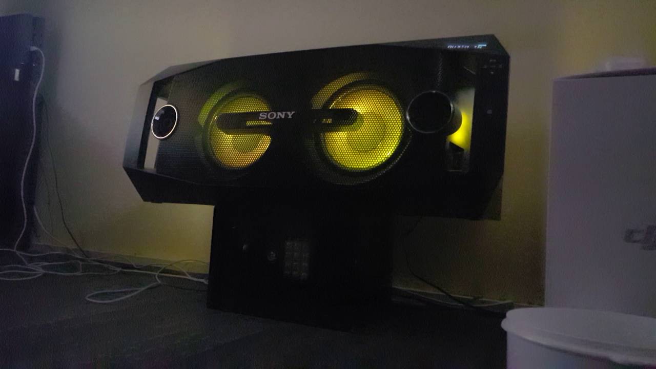 Sony Muteki GTK-X1BT Speaker System - YouTube