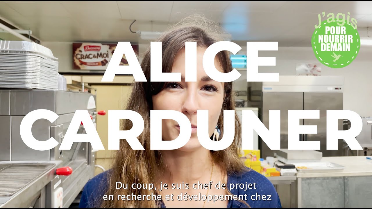 Alice Carduner, Chef de projet R&D chez Jacquet Brossard - Pour nourrir ...