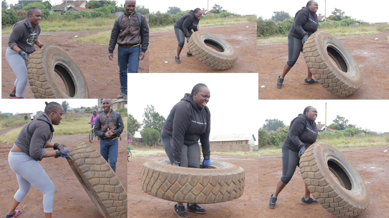 A HEALTHY DAY IN MY LIFE Great Tractor Tyre Exercises bootcamp ,Body ...