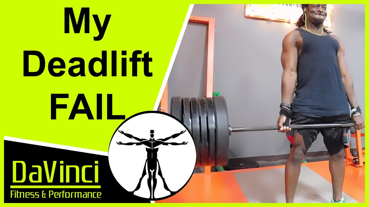 I Just Found Out, I Suck At Deadlifts . My Deadlift Fail - YouTube