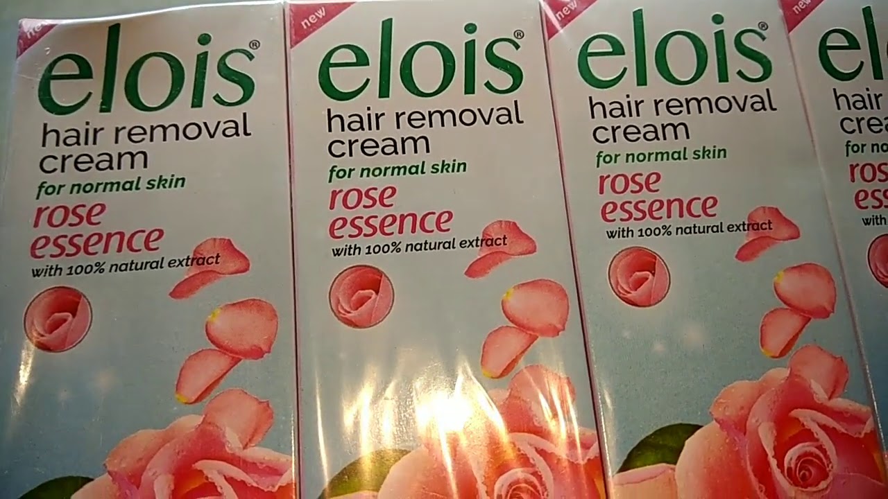 elois hair removal cream for natural skin with essence of rose - YouTube