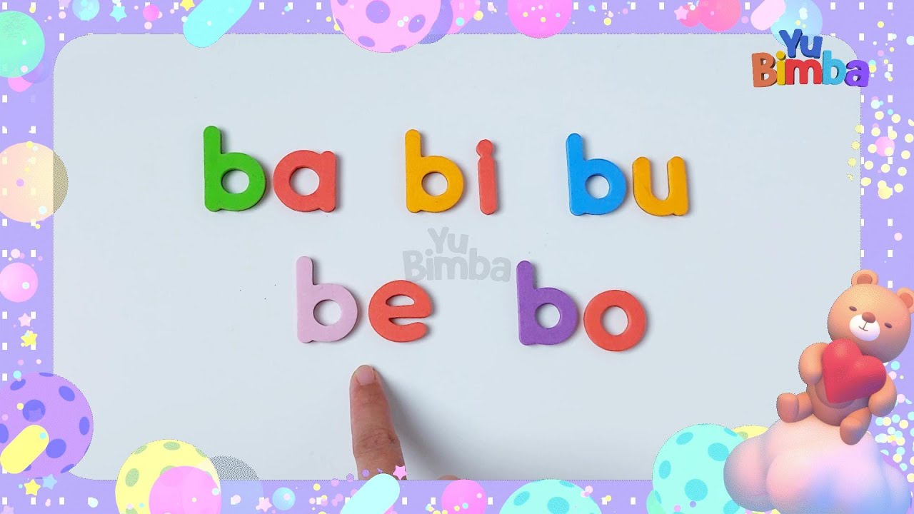 ba bi bu be bo | YuBimba - YouTube