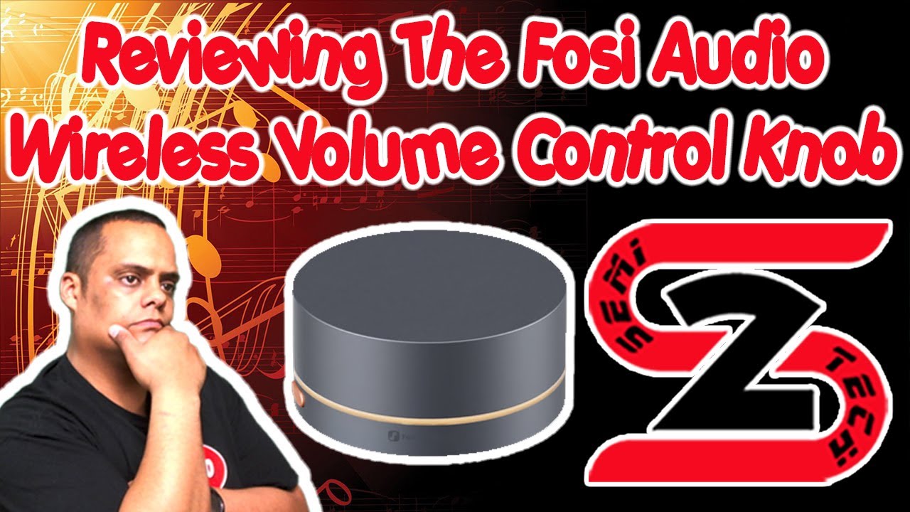 Reviewing The Fosi Audio Wireless Volume Control Knob - YouTube
