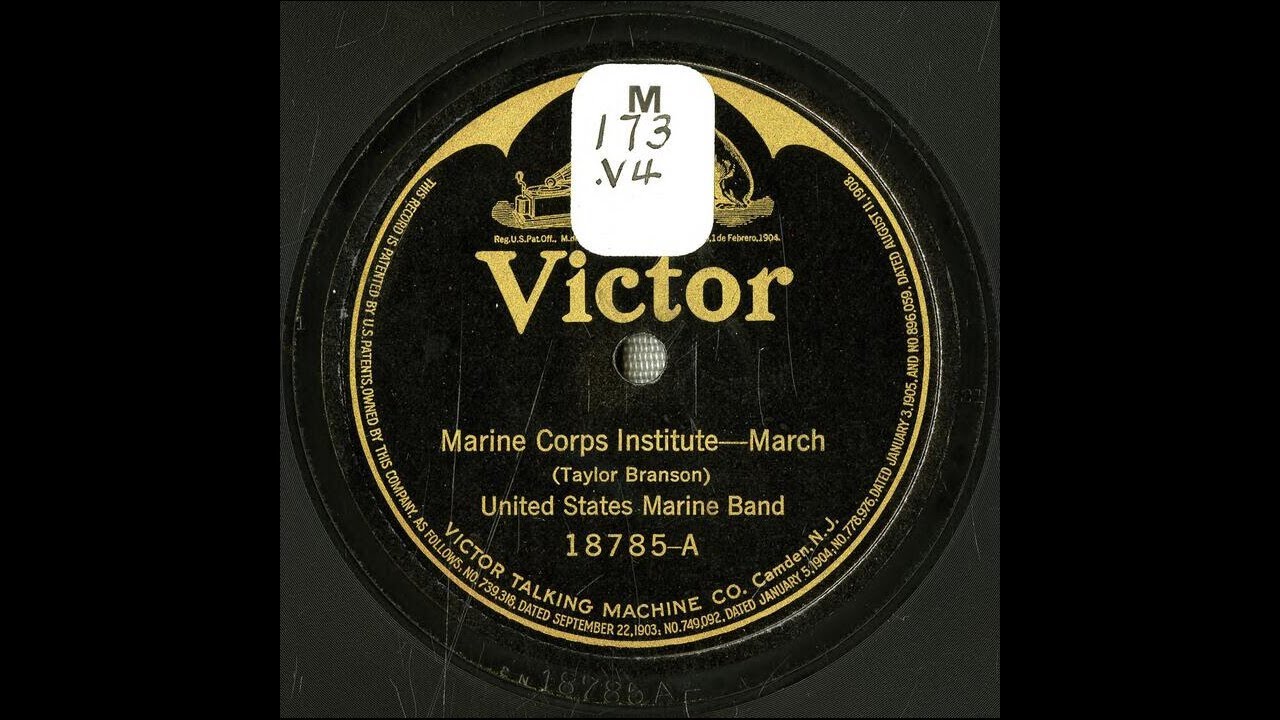 Marine Corps Institute #1921 #vinyl shellac records - YouTube