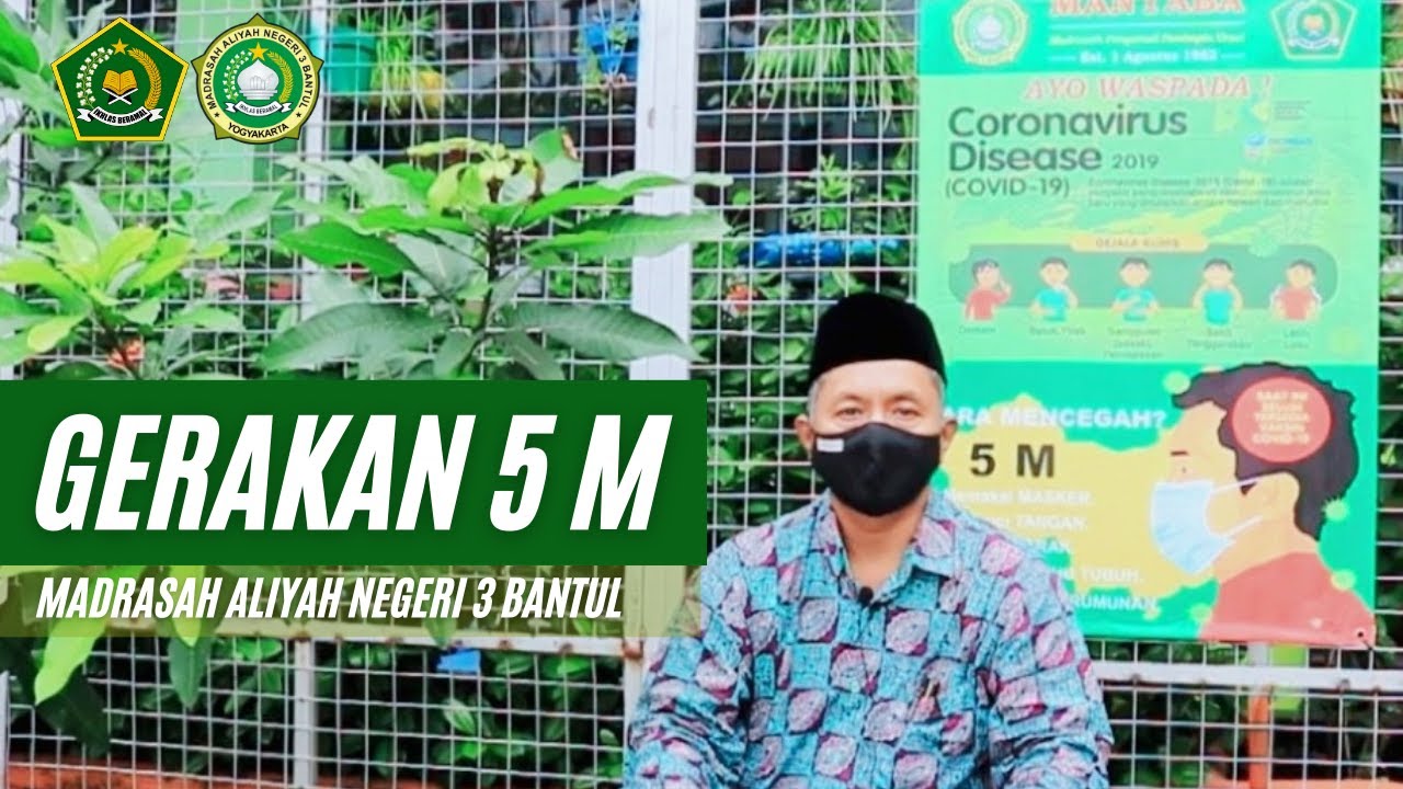 GERAKAN 5 M - MAN 3 BANTUL - YouTube
