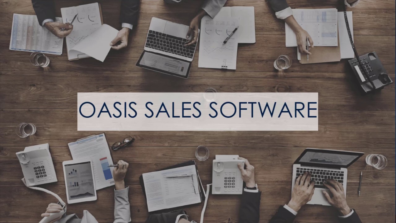 OASIS Sales Software DEMO - YouTube