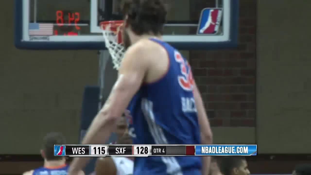 Jordan Bachynski posts 17 points & 11 rebounds vs. the Skyforce, 1/29 ...