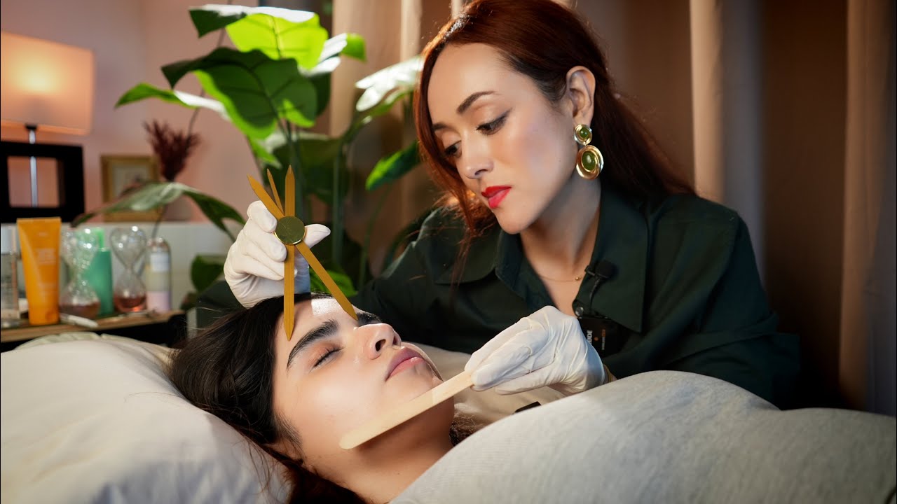 ASMR Facial & Natural Glow | Steam, Face Mask, Deep Cleaning & Soft ...