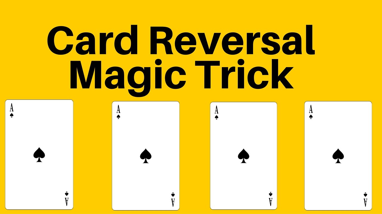 Card Reversal Magic Trick - Performance - YouTube