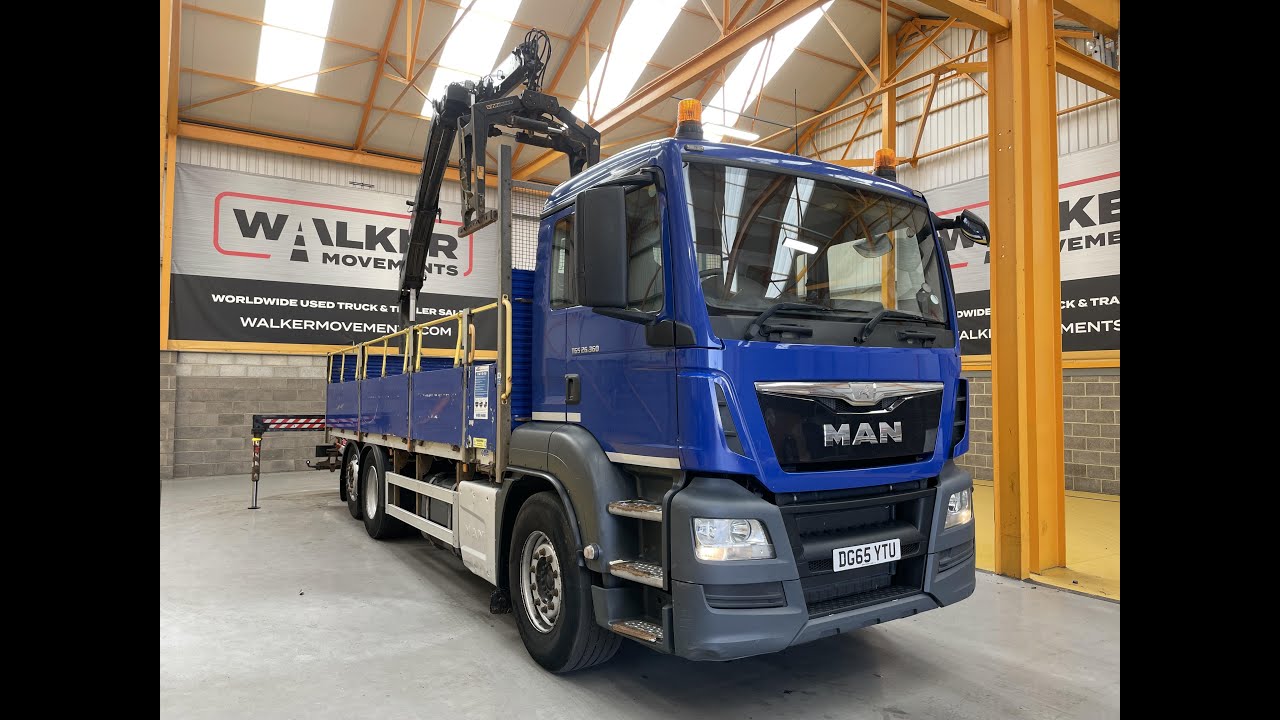 New In Stocklist For Sale: MAN TGS 26.360 *EURO 6* 6X2 26T DRAWBAR SPEC ...