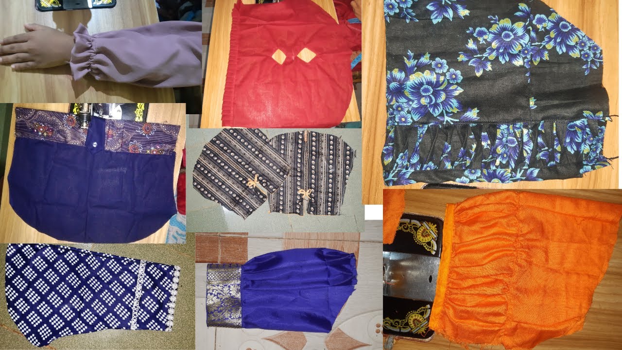 Very easy beautiful sleeves design for kurti /hatar design /জামার হাতার ডিজাইন ️ - YouTube