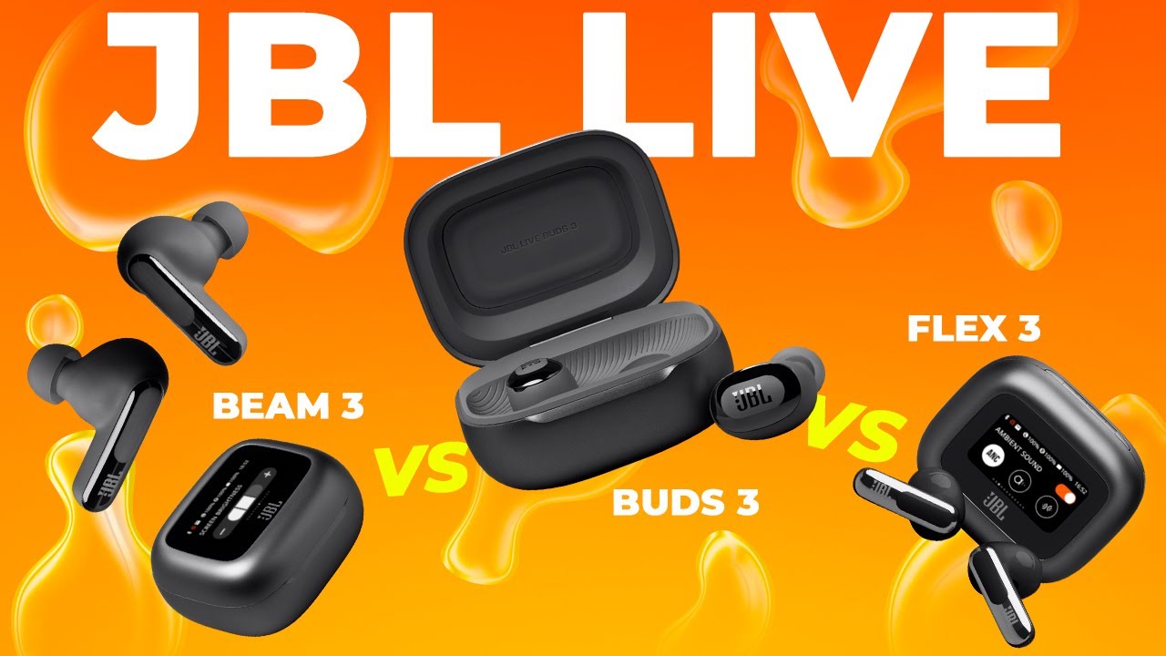 JBL Live Flex 3 vs Live Beam 3 vs Live Buds 3 - test and comparison ...