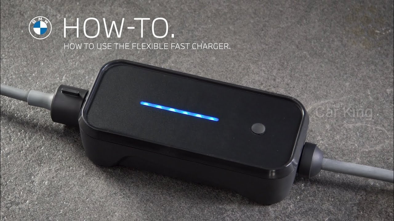 How to use the Flexible Fast Charger – BMW How-To | car king - YouTube