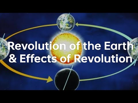 Revolution of the Earth | Effects of Revolution - YouTube