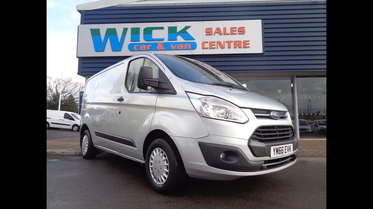 Ford TRANSIT CUSTOM 270 TREND LR SWB 100ps VAN - YouTube