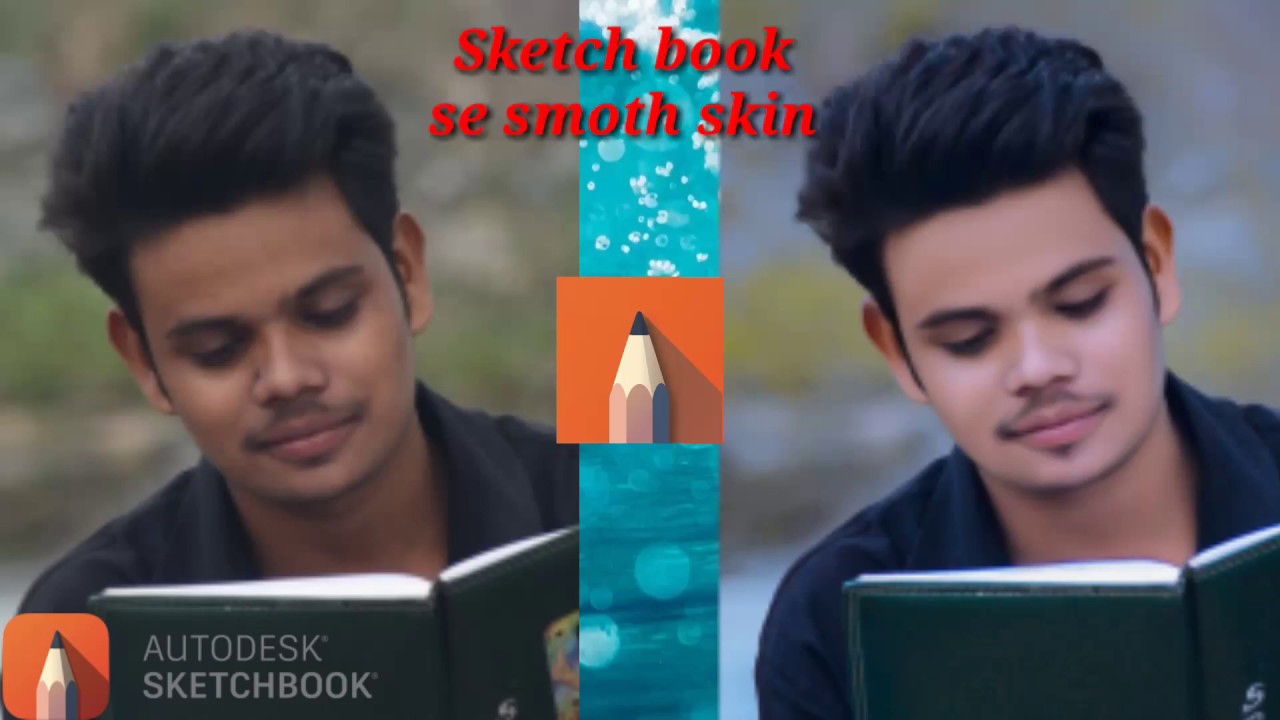 How to make smoth skin adobe sketchbook #thakur edits jesa smoth skin ...
