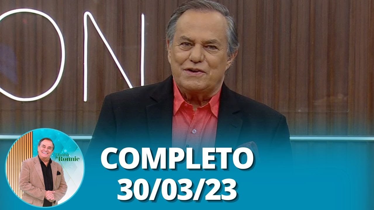 Manhã do Ronnie: Papo com Leopoldo Pacheco, dicas para tratamentos com peeling (30/03/23 ...