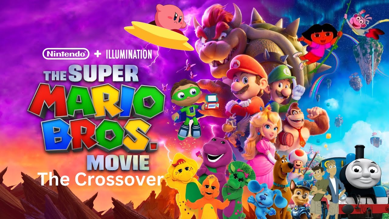 The Super Mario Bros Movie The Crossover Offical Trailer (for ...