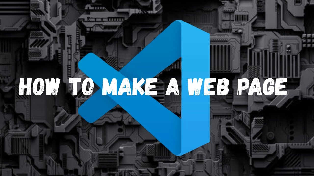 How to make web page 😱 - YouTube