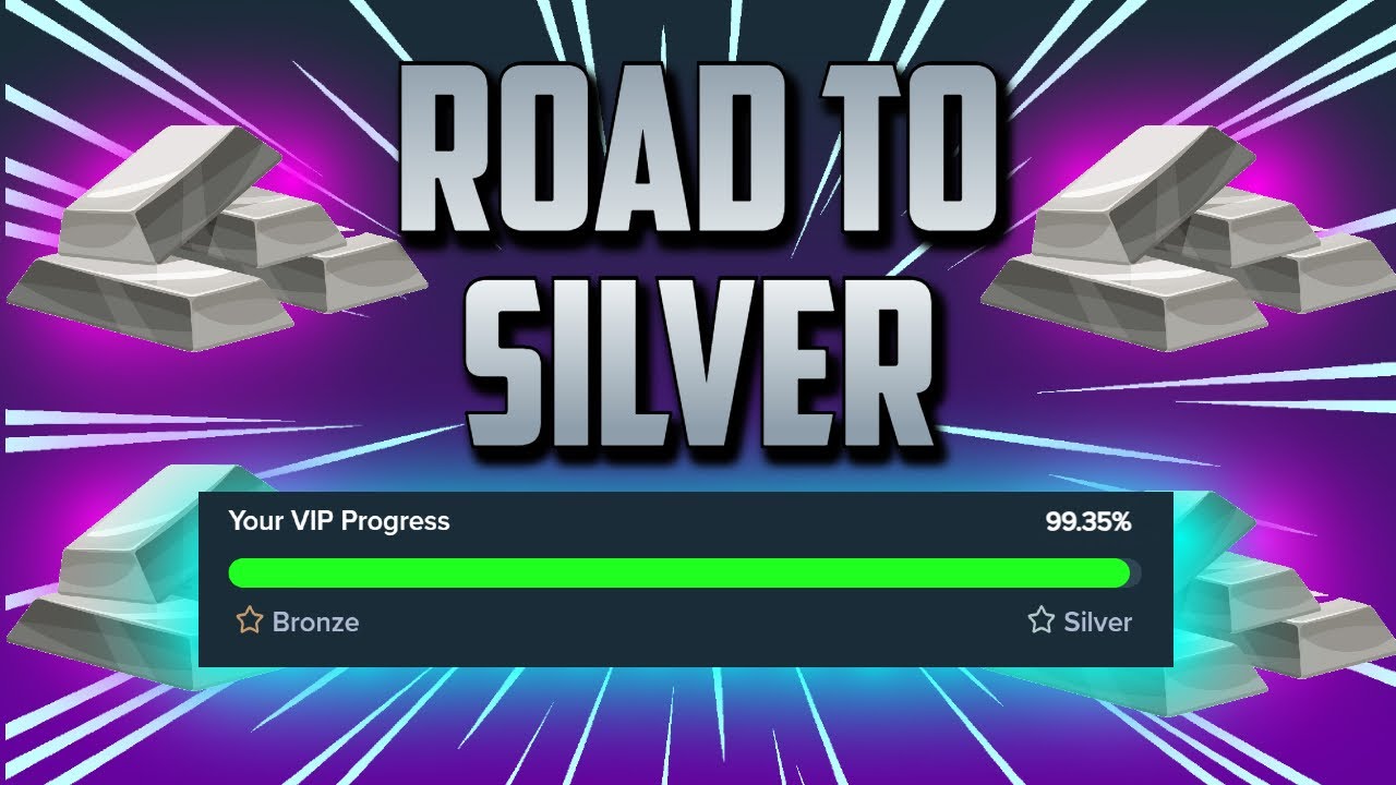 HOW TO LEVEL UP YOUR VIP ON STAKE (ROAD TO SILVER) - YouTube