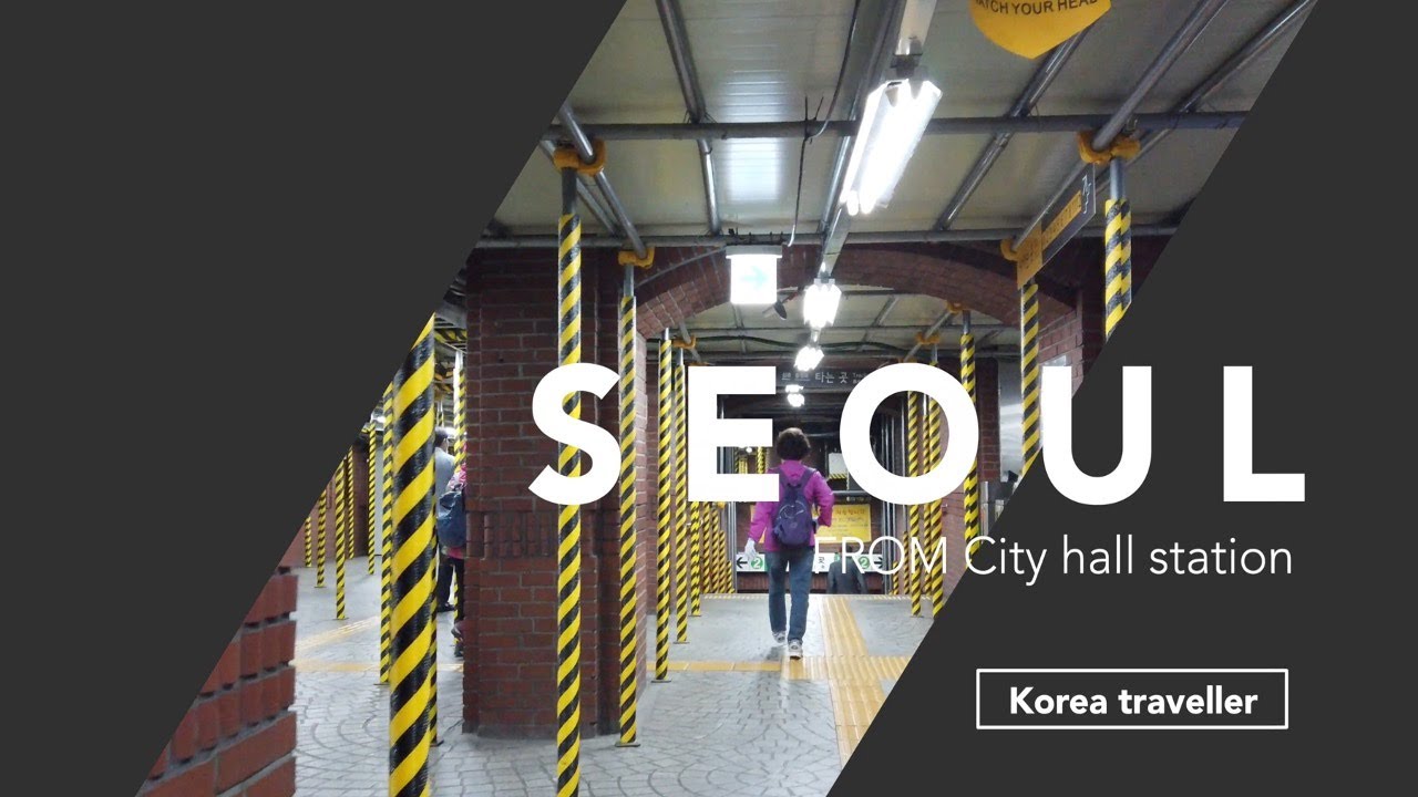 [4K/60FPS] Monday walk from Seoul city hall station to Gwanghwamun Gate ...